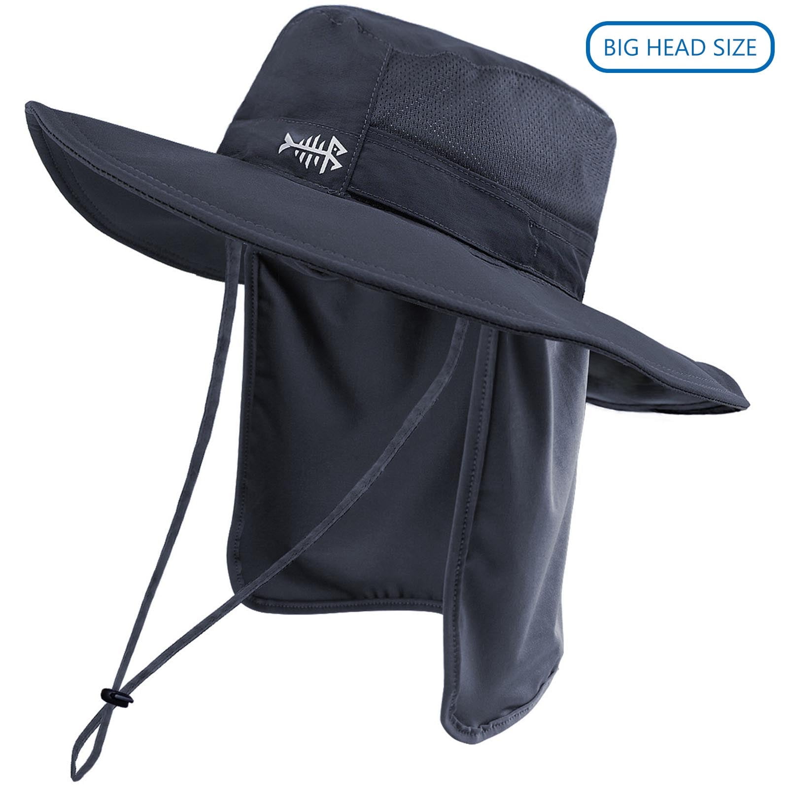Bassdash UPF 50+ Sun Fishing Hat Water Resistant with Detachable Neck ...