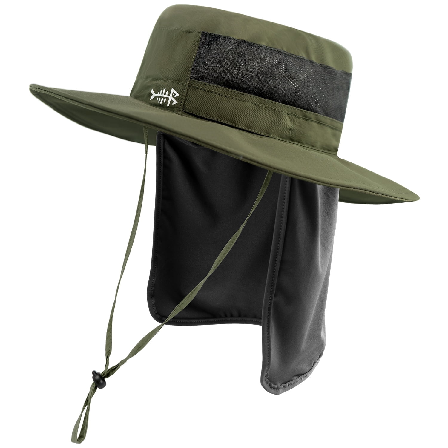Bassdash UPF 50+ Sun Fishing Hat Water Resistant with Detachable Neck ...