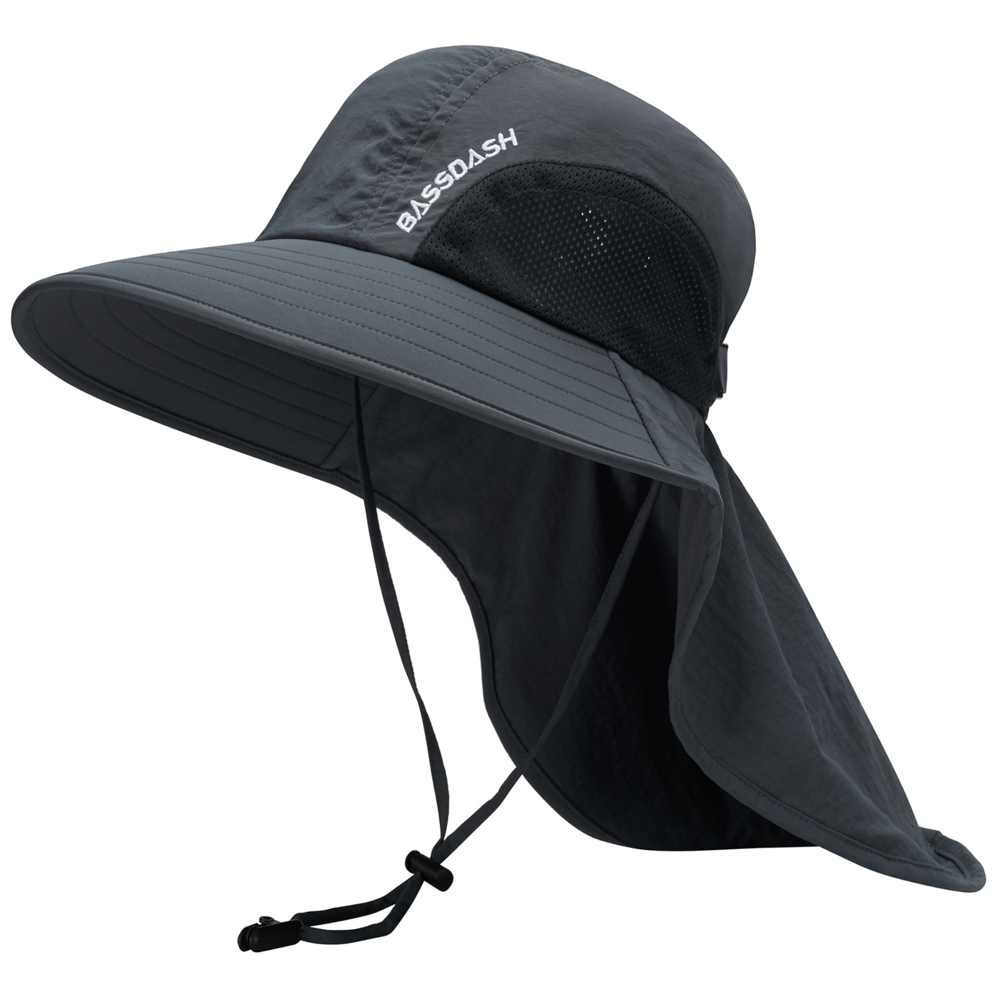 Bassdash UPF 50+ Unisex Water Resistant Wide Brim Sun Hat with Large ...