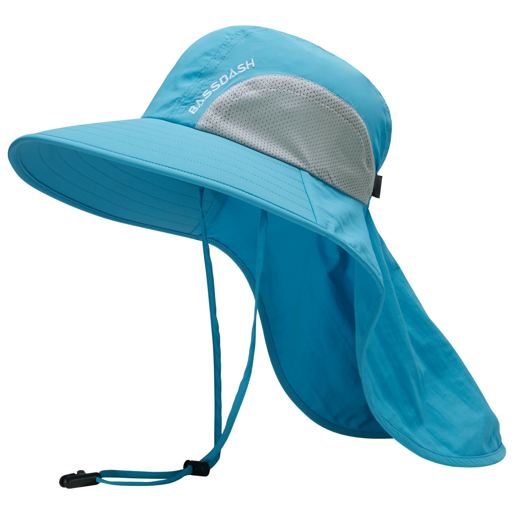 Bassdash UPF 50+ Unisex Water Resistant Wide Brim Sun Hat with Large ...