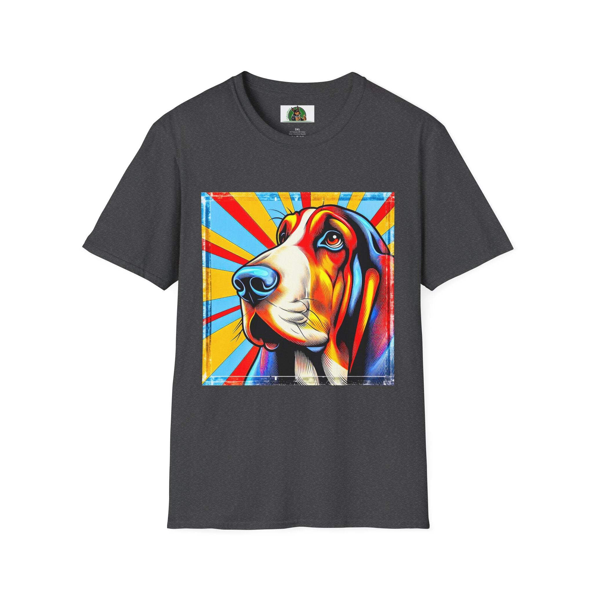 Basset Hound Bright Pop Art Pic - Walmart.com