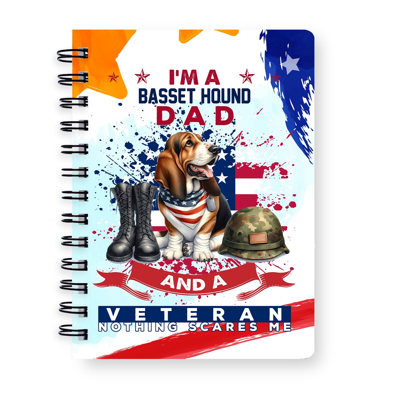 I'm a Basset Hound Dad and a Veteran, Nothing Scares me Happy Father's ...