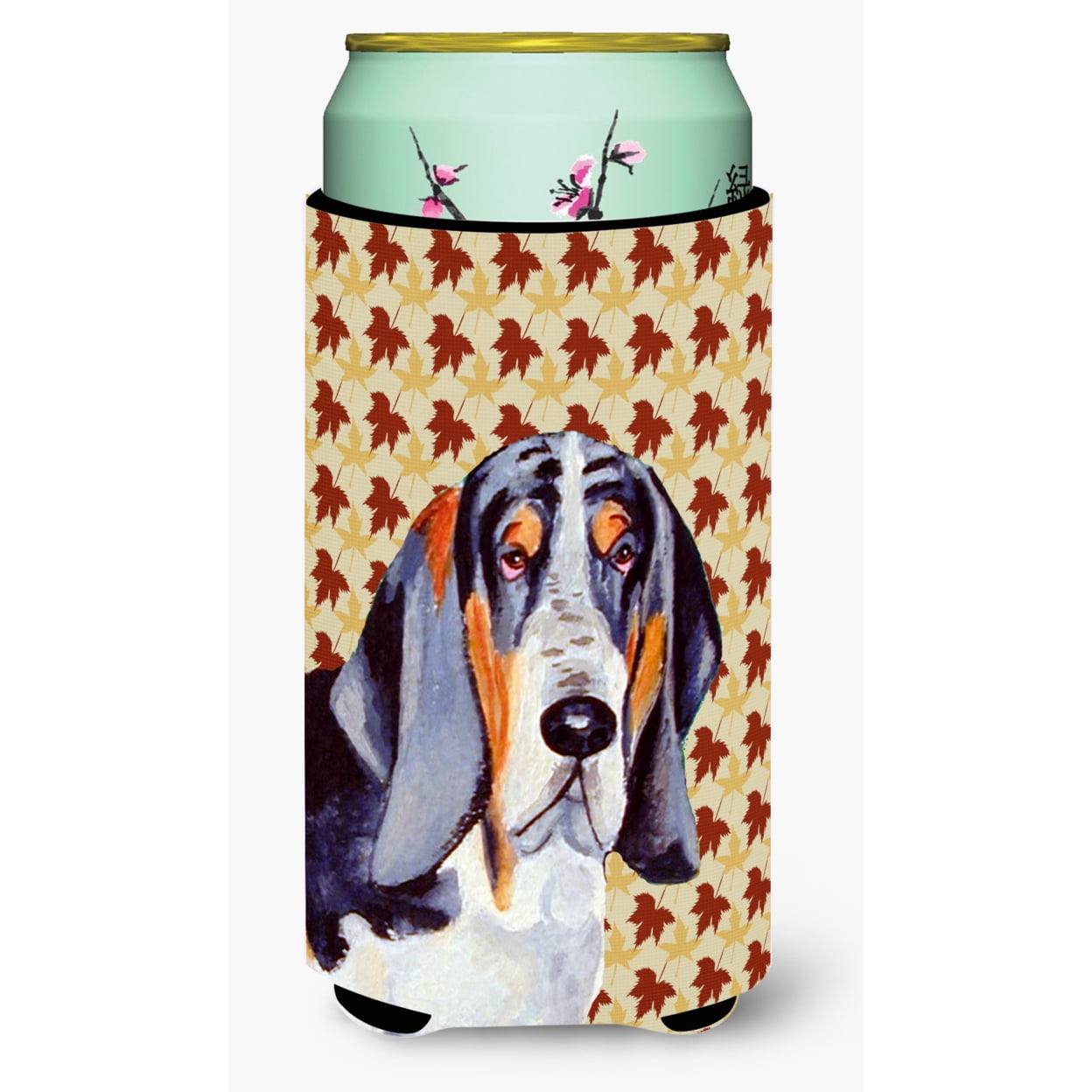 Basset Hound Fall Leaves Portrait Tall Boy Hugger - Walmart.com