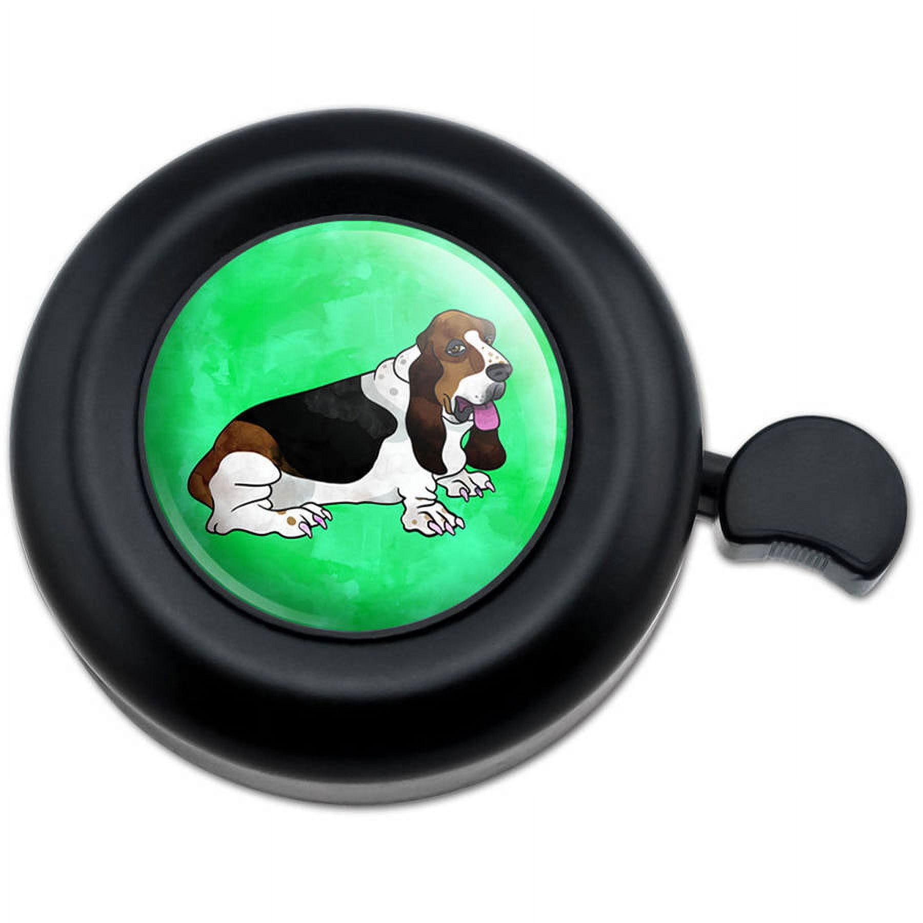 Basset Hound Green Bicycle Handlebar Bike Bell - Walmart.com
