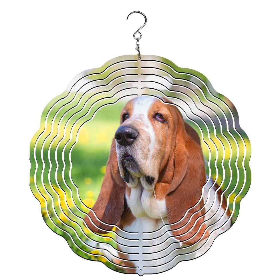 Basset Hound Wind Spinner - Walmart Business Supplies