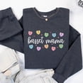 Basset Mama Valentines Day Sweatshirt, Conversation Hearts Basset Hound ...