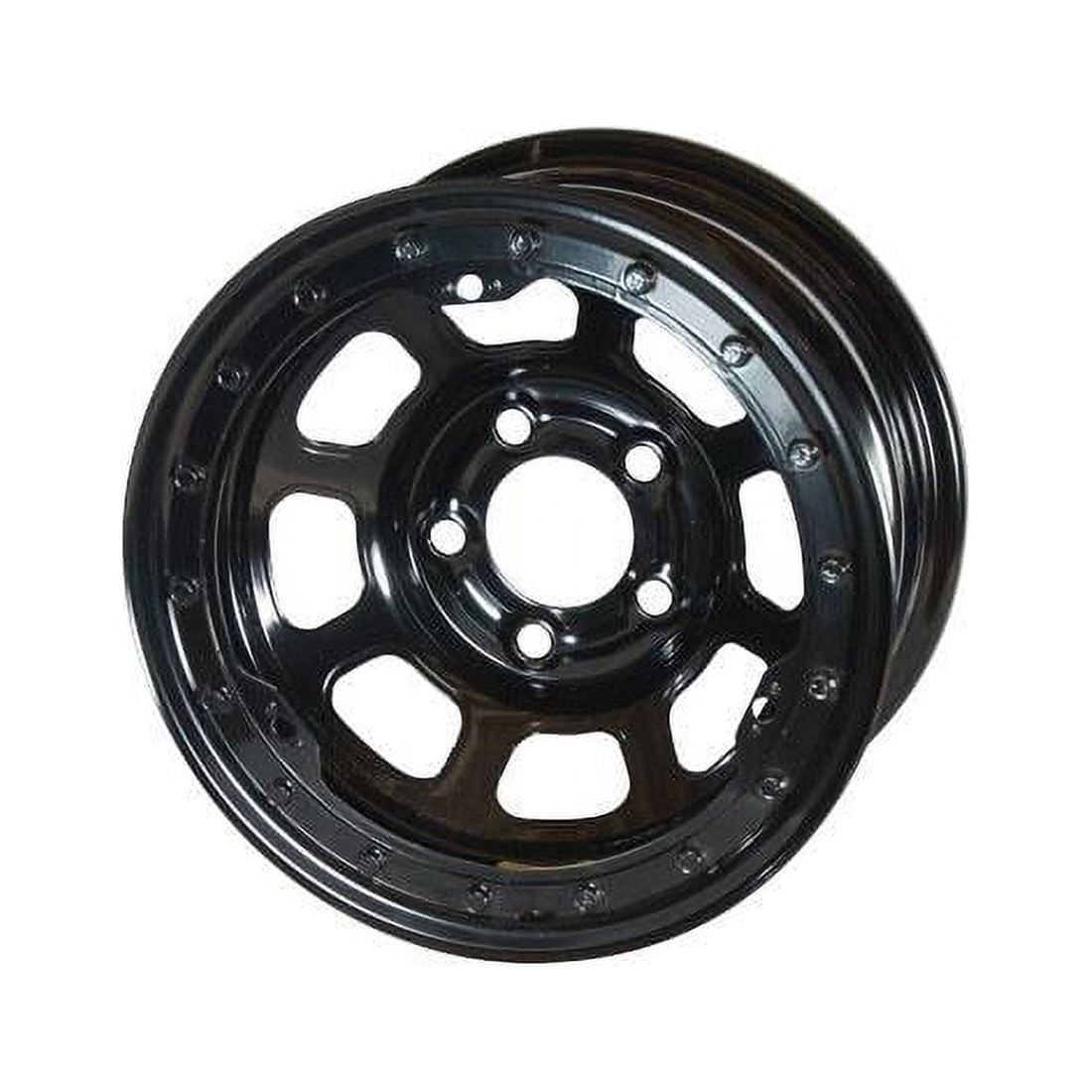 Bassett 57RN3L 15x7 D-Hole 5x100 mm, 3 Inch BS, Beadlock Wheel ...