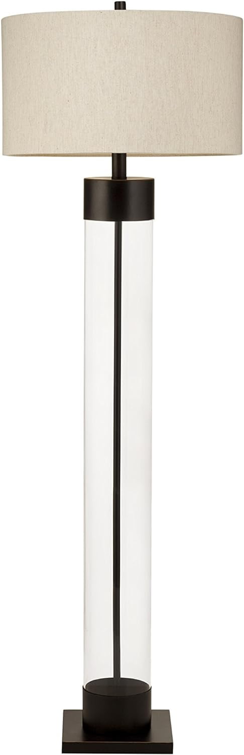 Bassett Mirror L2931FEC Glass Haines Floor Lamp, Bronze - Walmart.com