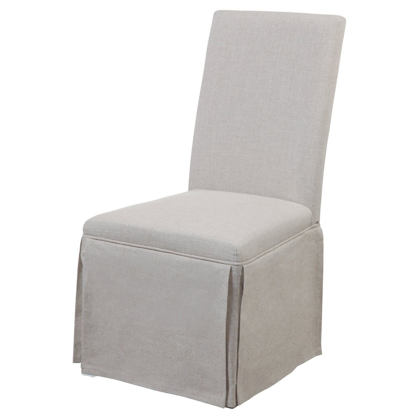 Bassett Mirror Skirted Dining Parson Chair - Walmart.com