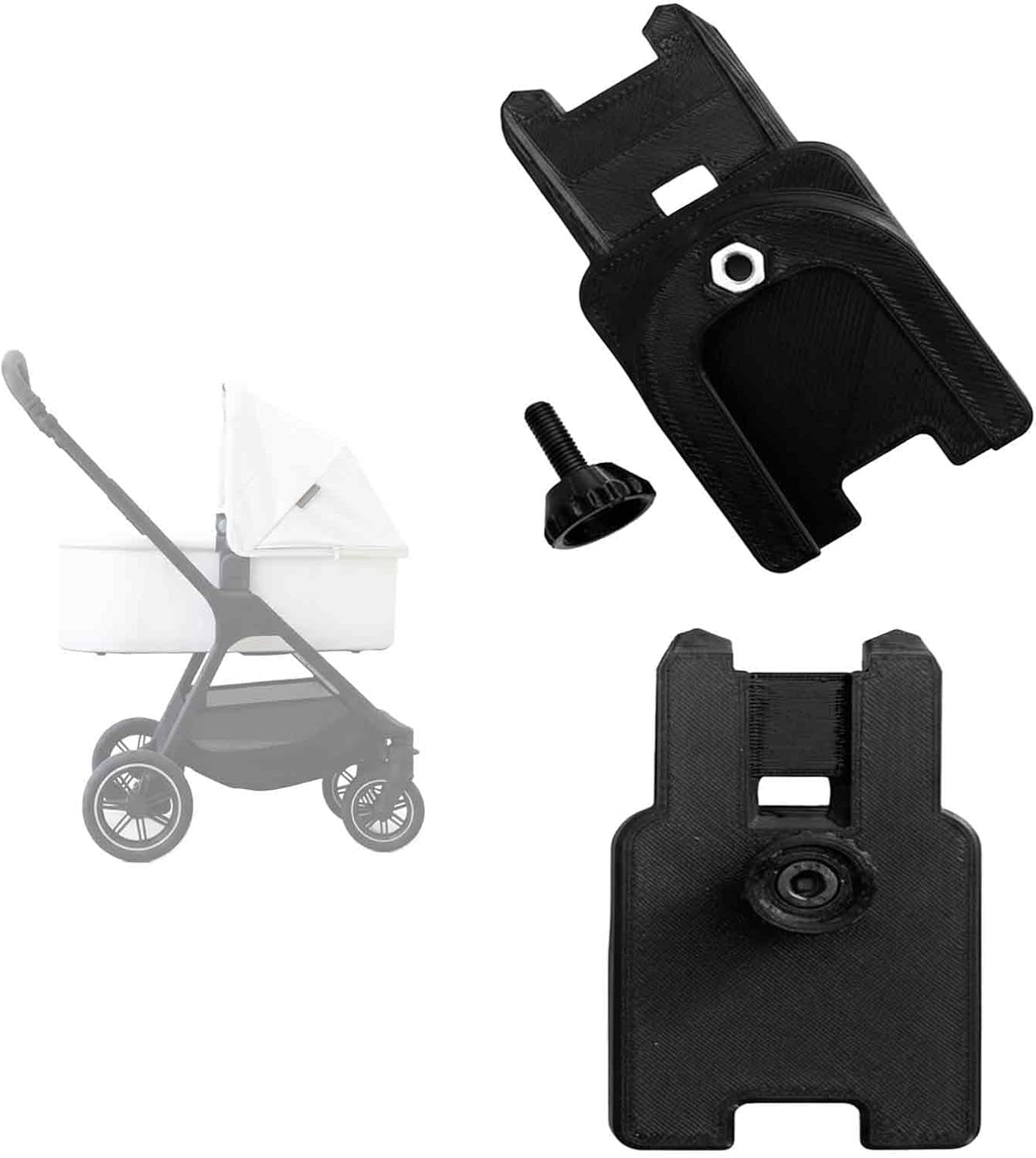 Bassinet Adapter for UPPAbaby Bassinet V1 V2 V3 with Nuna TRIV Next ...