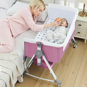 HALO BassiNest Swivel Sleeper 3.0, Over-Bed Baby Bassinet with 360 ...