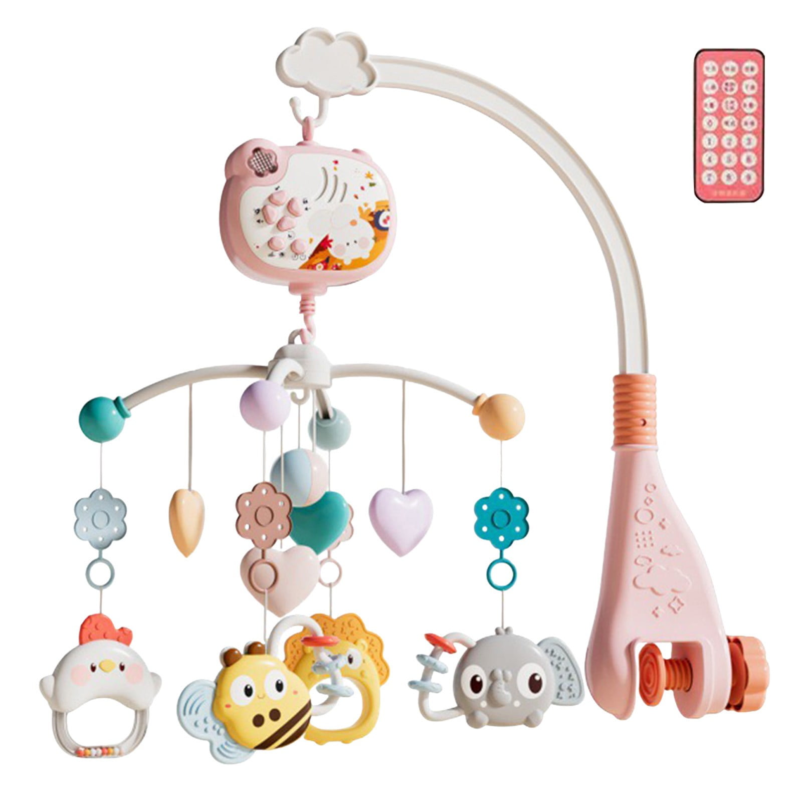 Bassinet Mobile | Baby Crib Mobile | Crib Mobile | High Contrast Visual ...