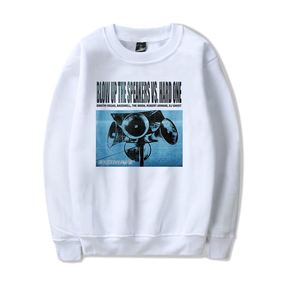 Basswell Rapper Merch Logo crew neck sweatshirt Women Men Long sleeve Fashion Casual Hooded ...