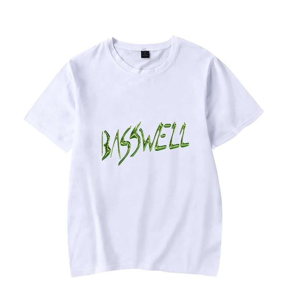 Basswell Rapper T-Shirts Logo Merch Women Clothes Trend Casual Short ...