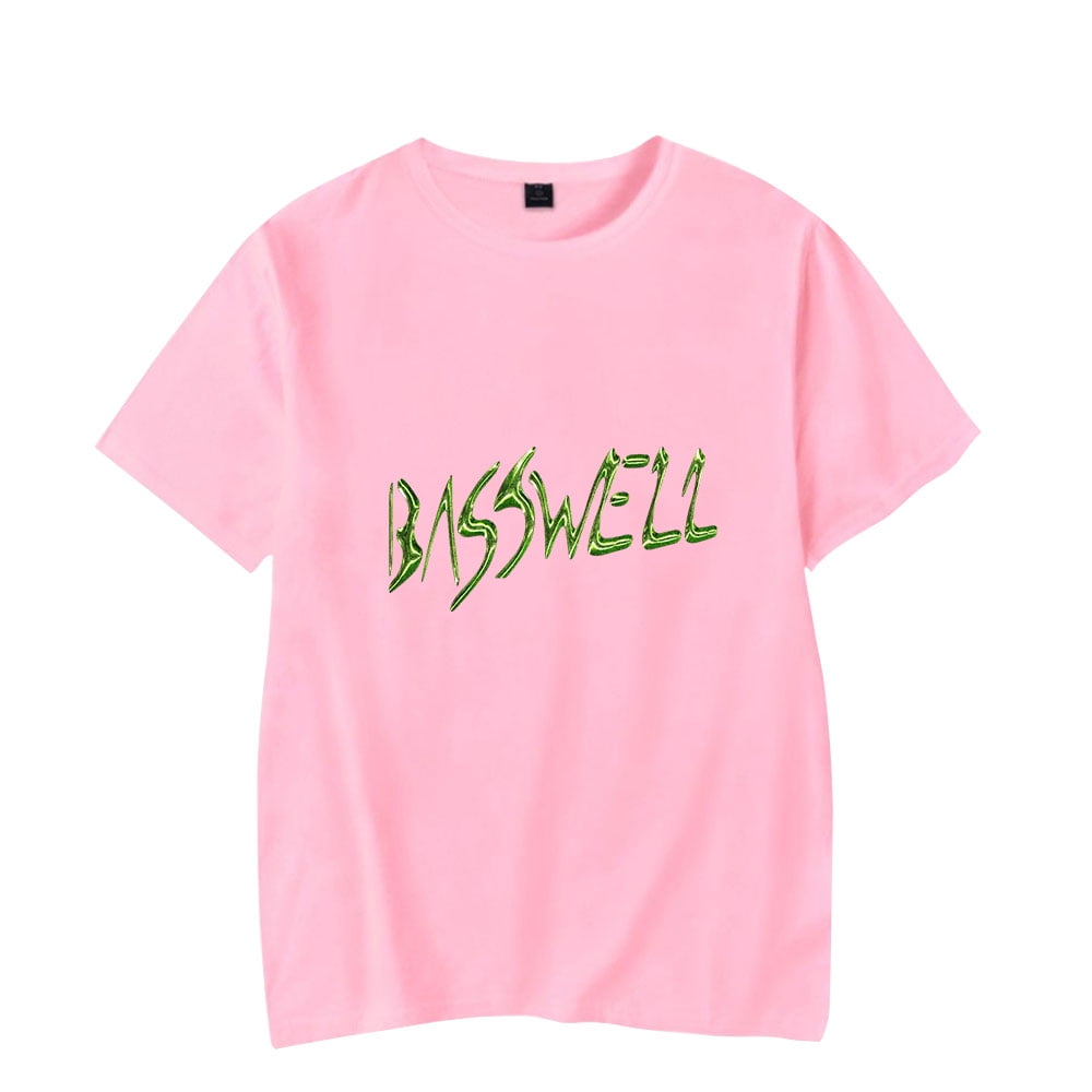 Basswell Rapper T-Shirts Logo Merch Women Clothes Trend Casual Short ...