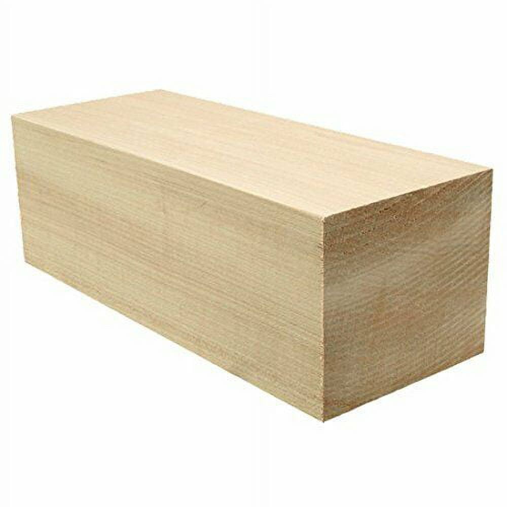 Basswood Carving Blocks - 4" x 6" x 12" (1 Piece) Whitlling Blocks ...