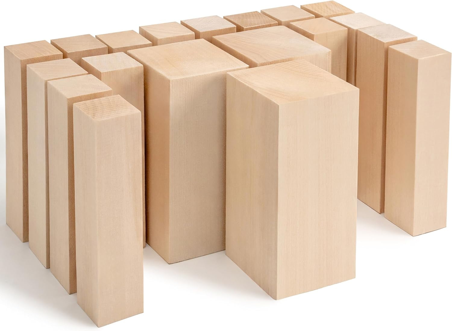 Basswood Carving Blocks Whittling Wood BW19 - Unfinished Wood Blocks ...