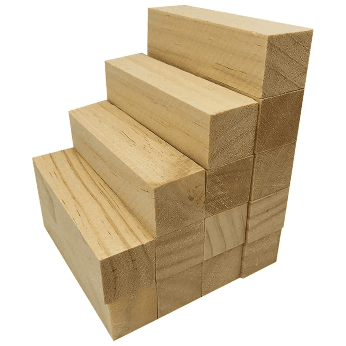 Basswood Carving Kits, Unfinished Wood Blocks for Carving, Hobby Art ...