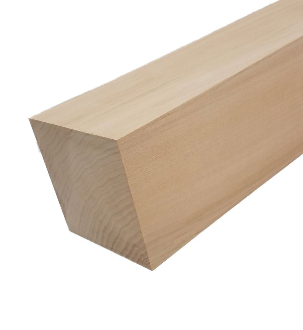 Basswood Lumber Carving Blocks - 4" x 4" (1Pc) - Walmart.com