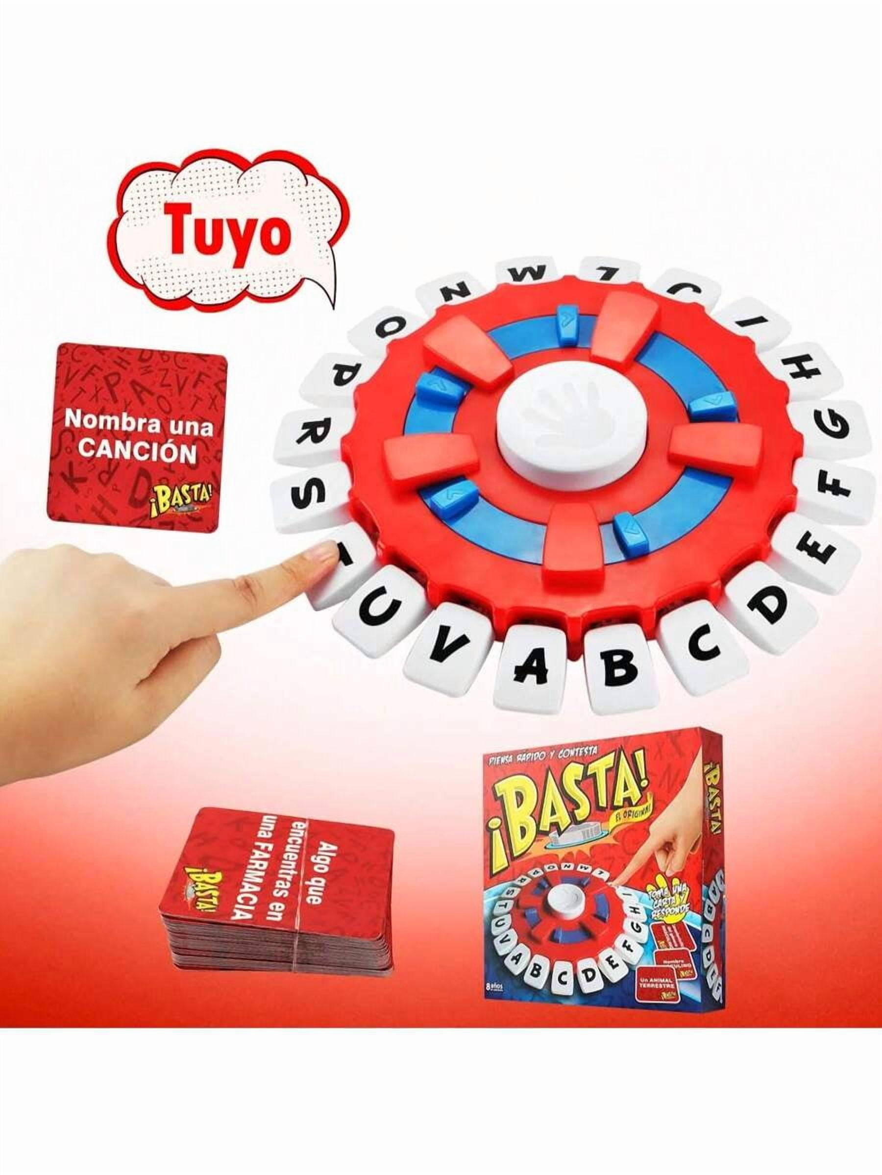 Basta Juego De Mesa Español | Word Game | Fast-Paced Family Board Game ...