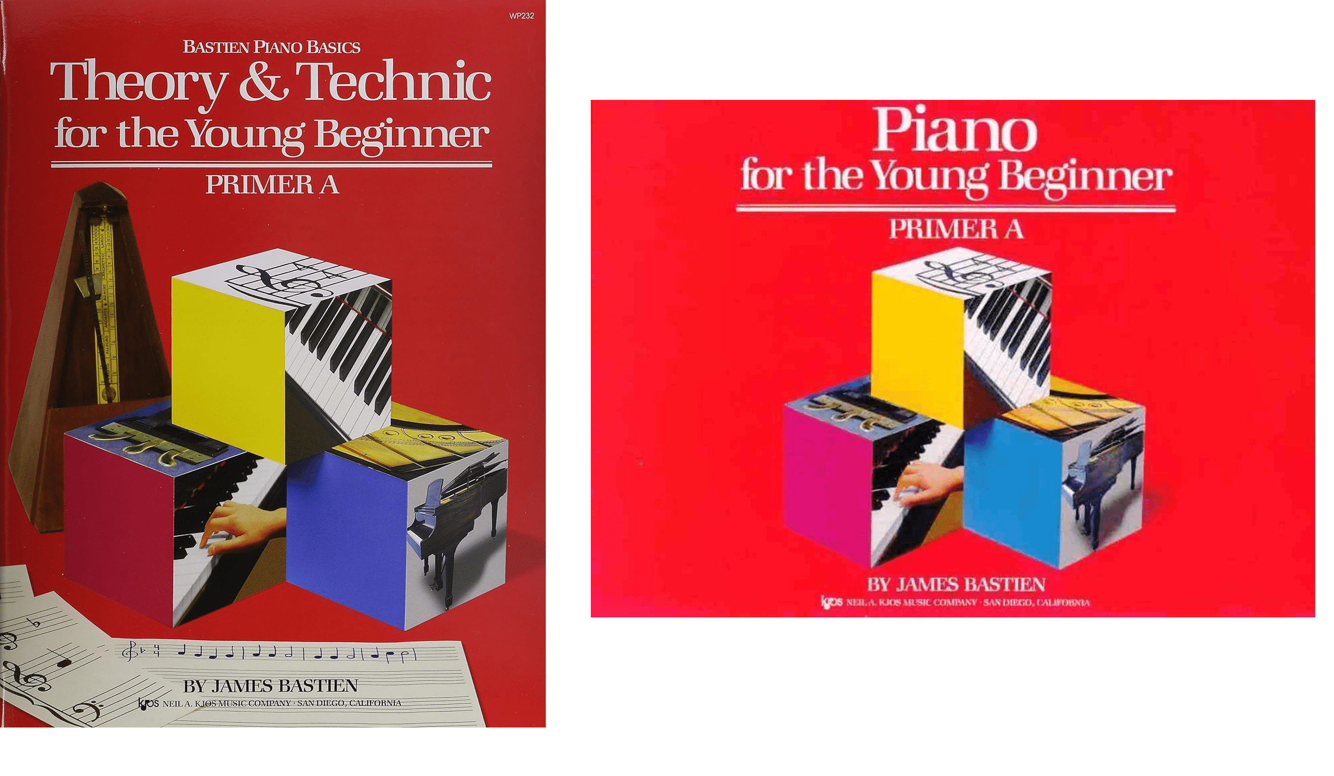 Bastien Piano Basics for the Young Beginner Primer A Level - Two Book ...
