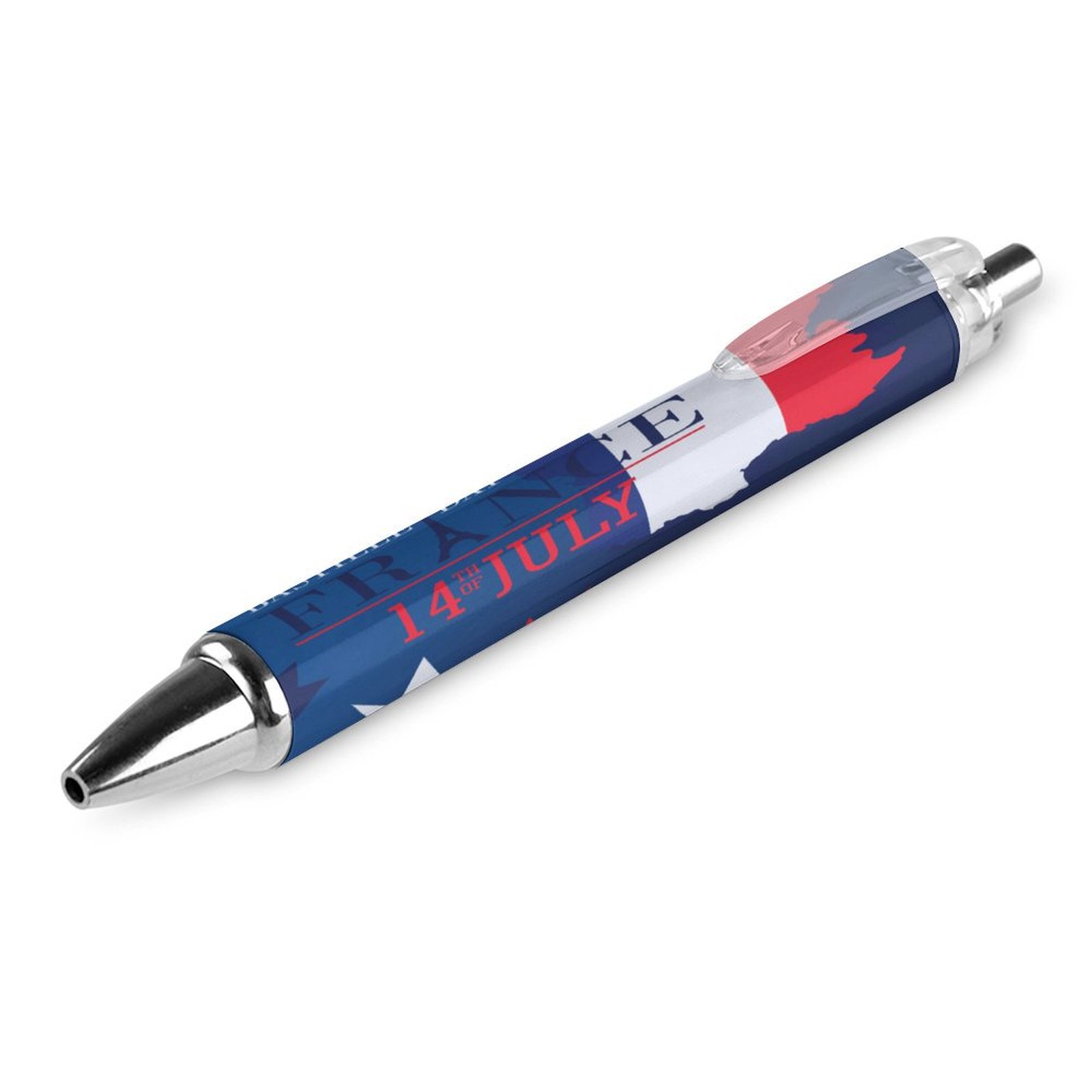Bastille Day French National Day Ballpoint Pen Retractable Pens Black ...