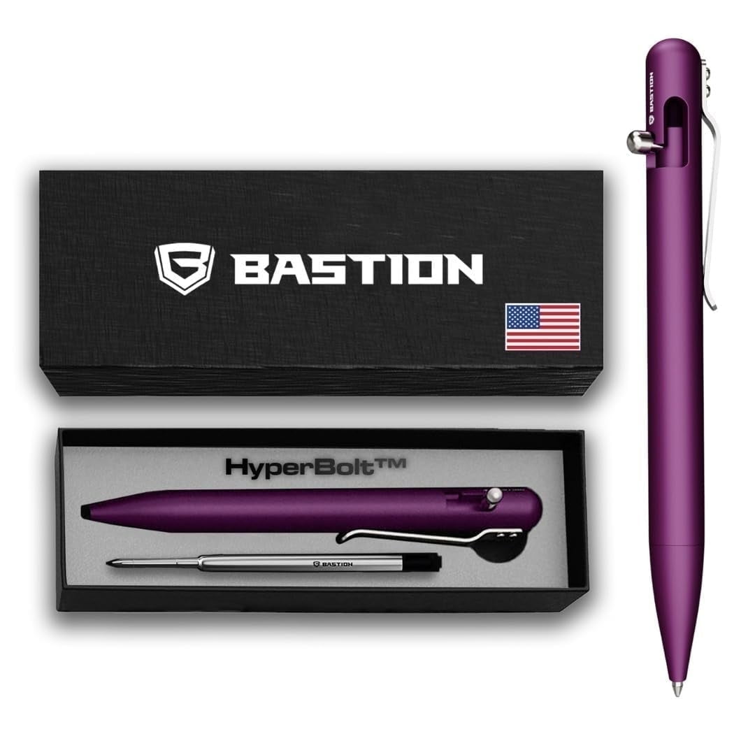 BASTION® Luxury Bolt Action Pen, Durable Professional Ballpoint Pen ...