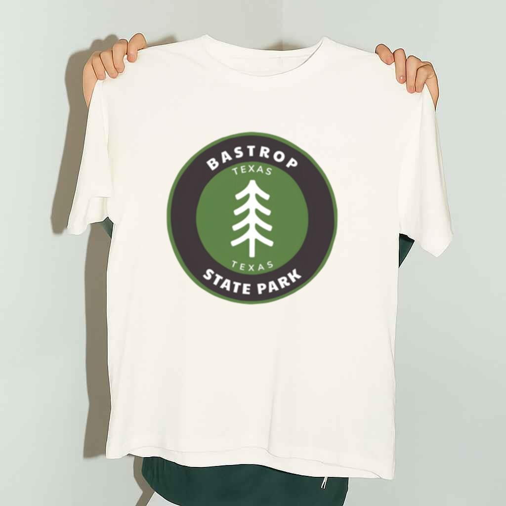 Bastrop Texas Forest Badge Tree Scenic Outdoor Wilderness Unisex T ...