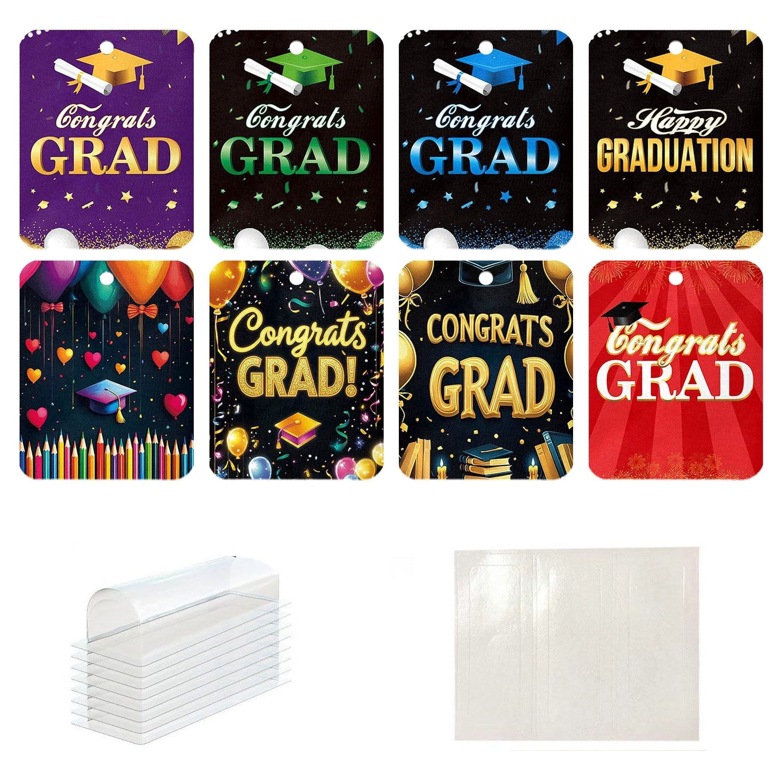 Basysin 2025 Graduation Party Decorations 3.93*5.51Inch Graduation Gift ...