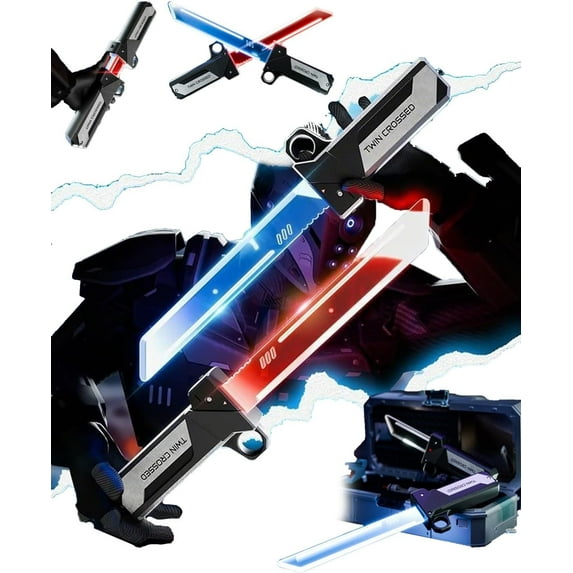 Basysin 2026 Interlocking Twin-Strip LED Glow Props, Retractable Light ...