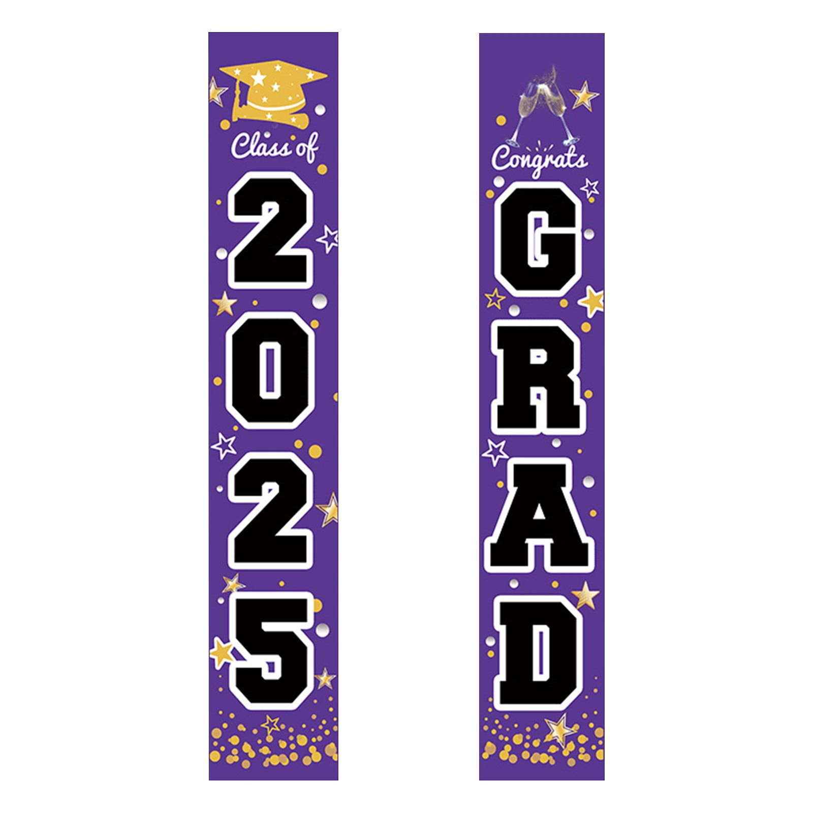 Basysin 70*11Inch Congratulations Banner Graduation Banner Welcome Sign ...