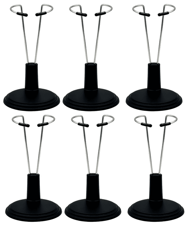 Basysin Doll Stand - Action Figure Stands with Expandable Waist Wire ...