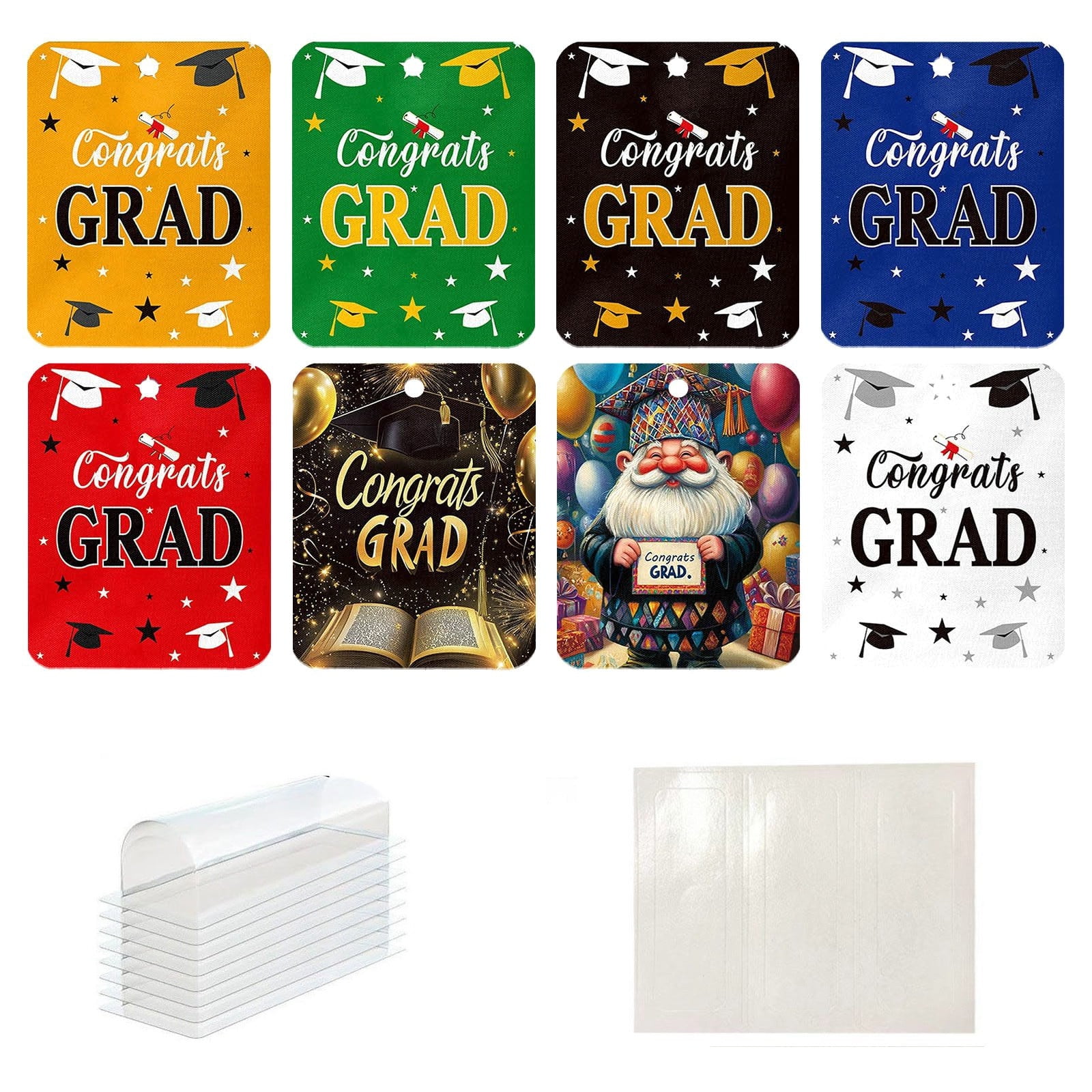 Basysin Graduation Cards 2025 3.93*5.51Inch 8PC Graduation Cards Bulk ...
