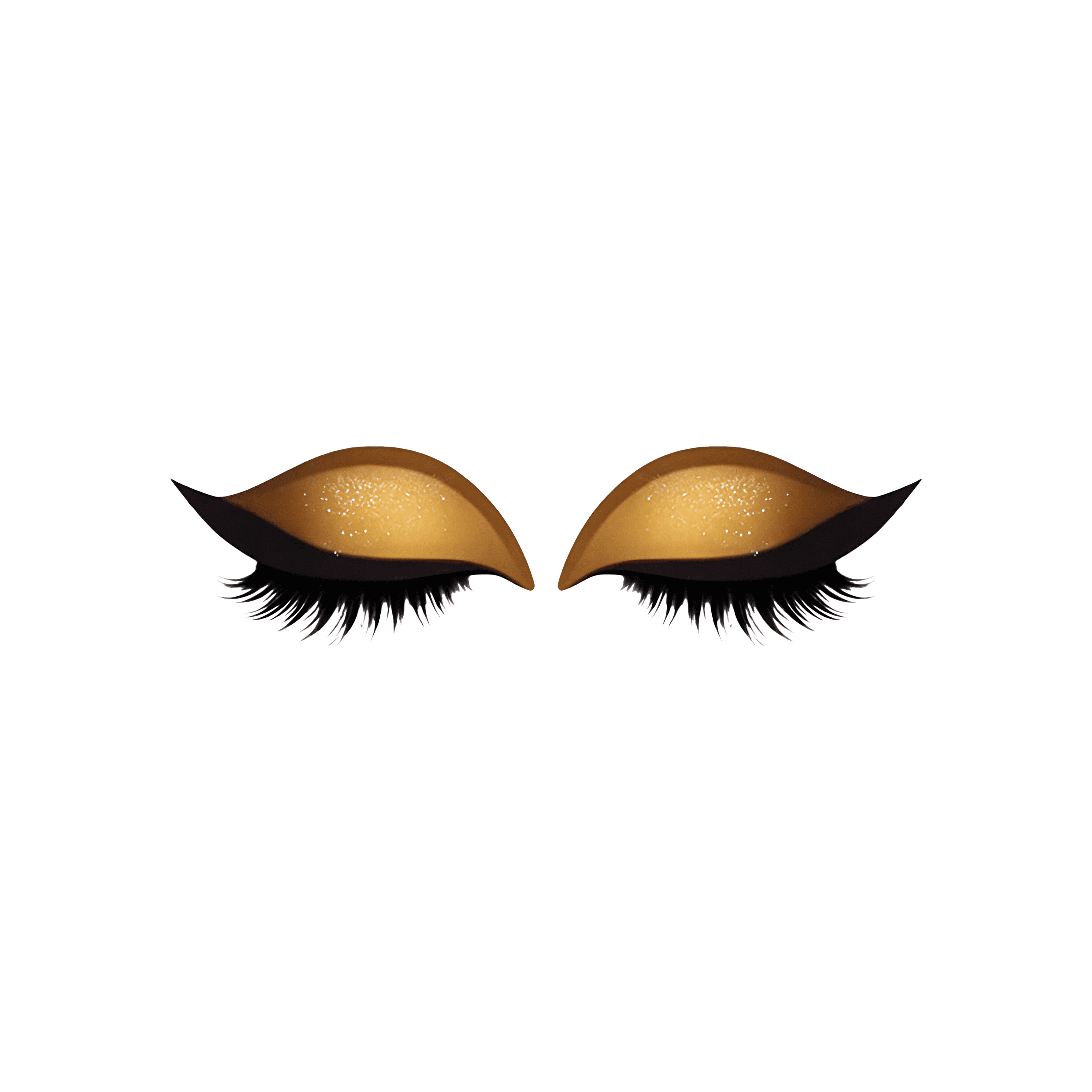 Basysin Lazy Eye Shadow Eyelash Patch, Lazy Eyelash Stickers, Reusable ...