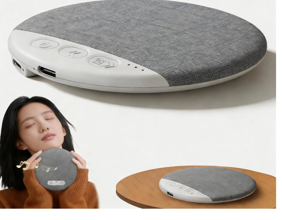Basysin Ultra-Thin Bluetooth Pillow Speaker with Bluetooth 6.0, Soft ...