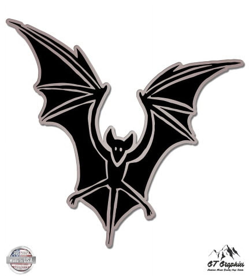 Bat - 12" Vinyl Sticker Waterproof Decal - Walmart.com