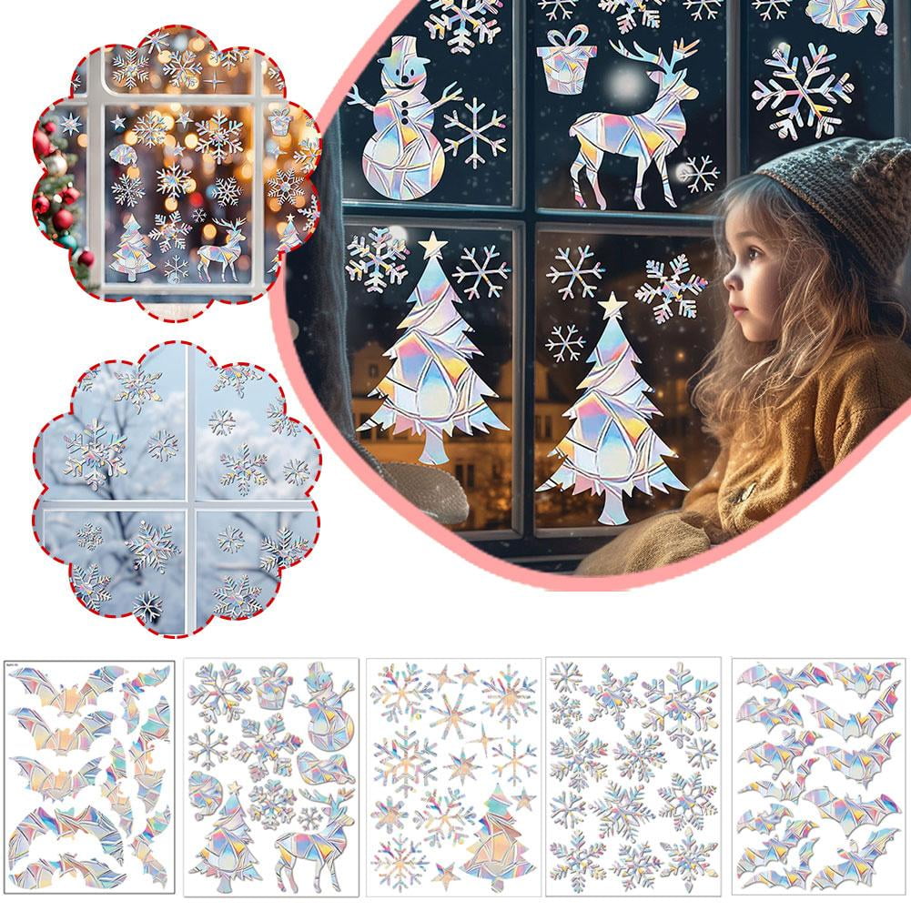 Bat 12pcs Sunshine Catcher Colorful Window Sticker Rainbow Prism ...