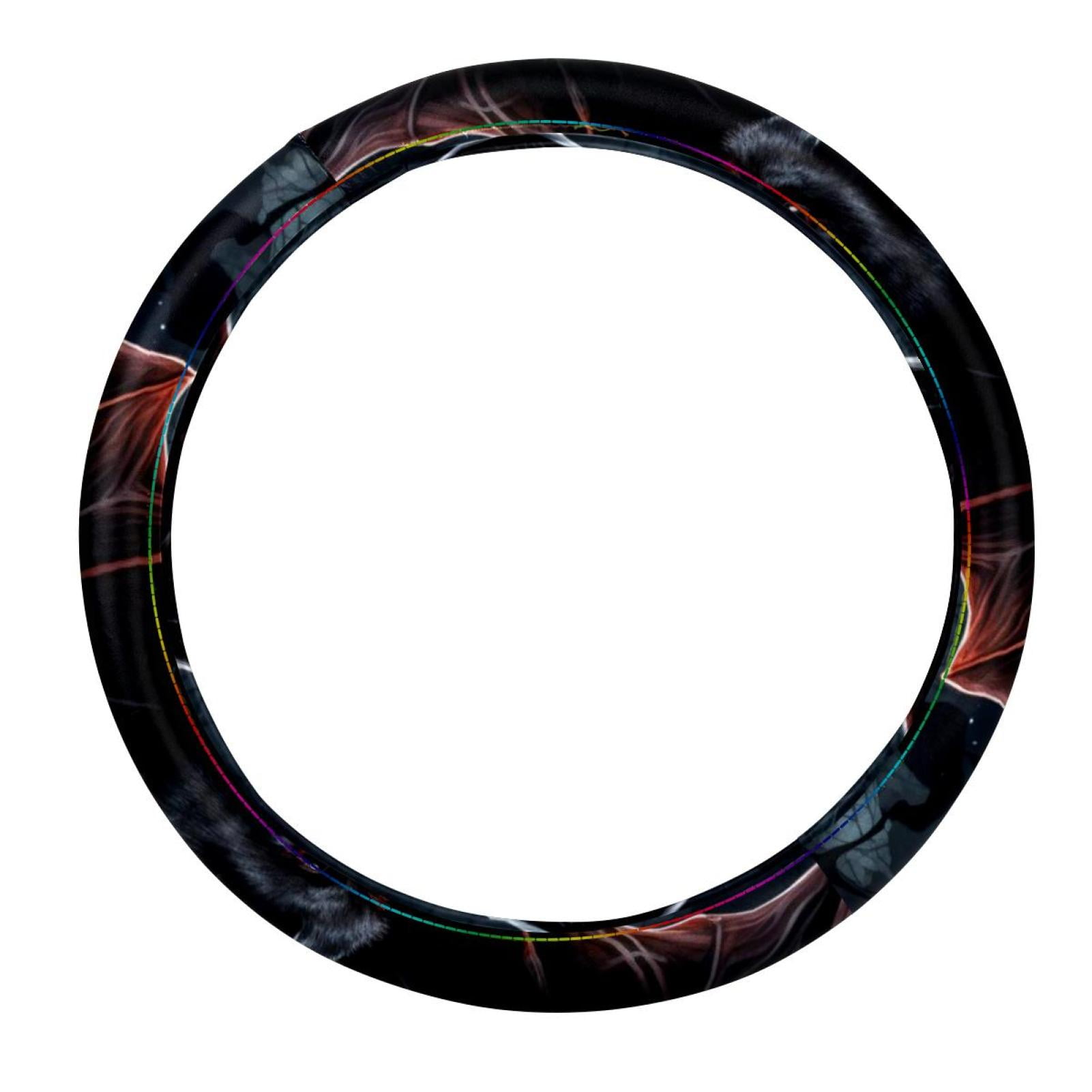 Bat 14.5 Inch Printing PVC Leather Car Wheel Cover Auto Accessories ...