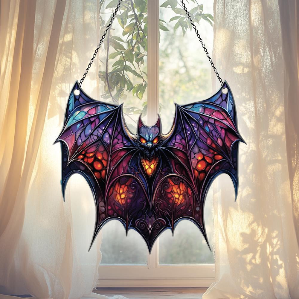 Bat Acrylic Suncatcher, Bat Ornaments, Bat Decor, Bat Gifts For Women ...