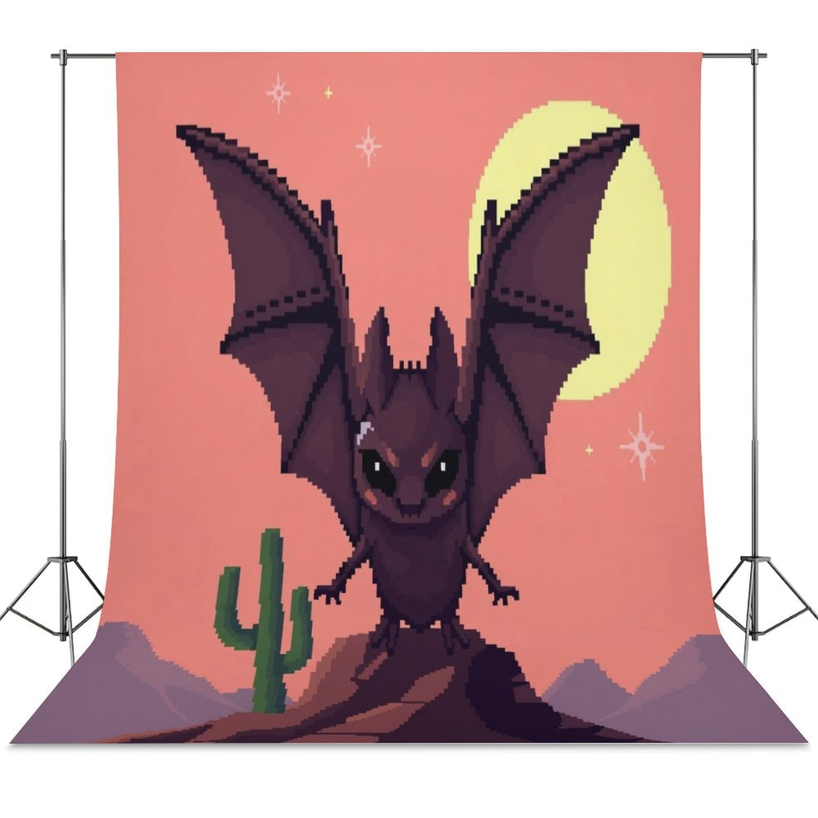 Bat Backdrop Baby Shower Newborn Portrait Girl Boy Birthday Party ...