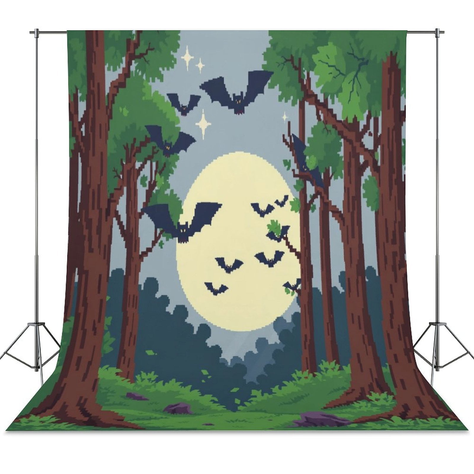 Bat Backdrop Baby Shower Newborn Portrait Girl Boy Birthday Party ...