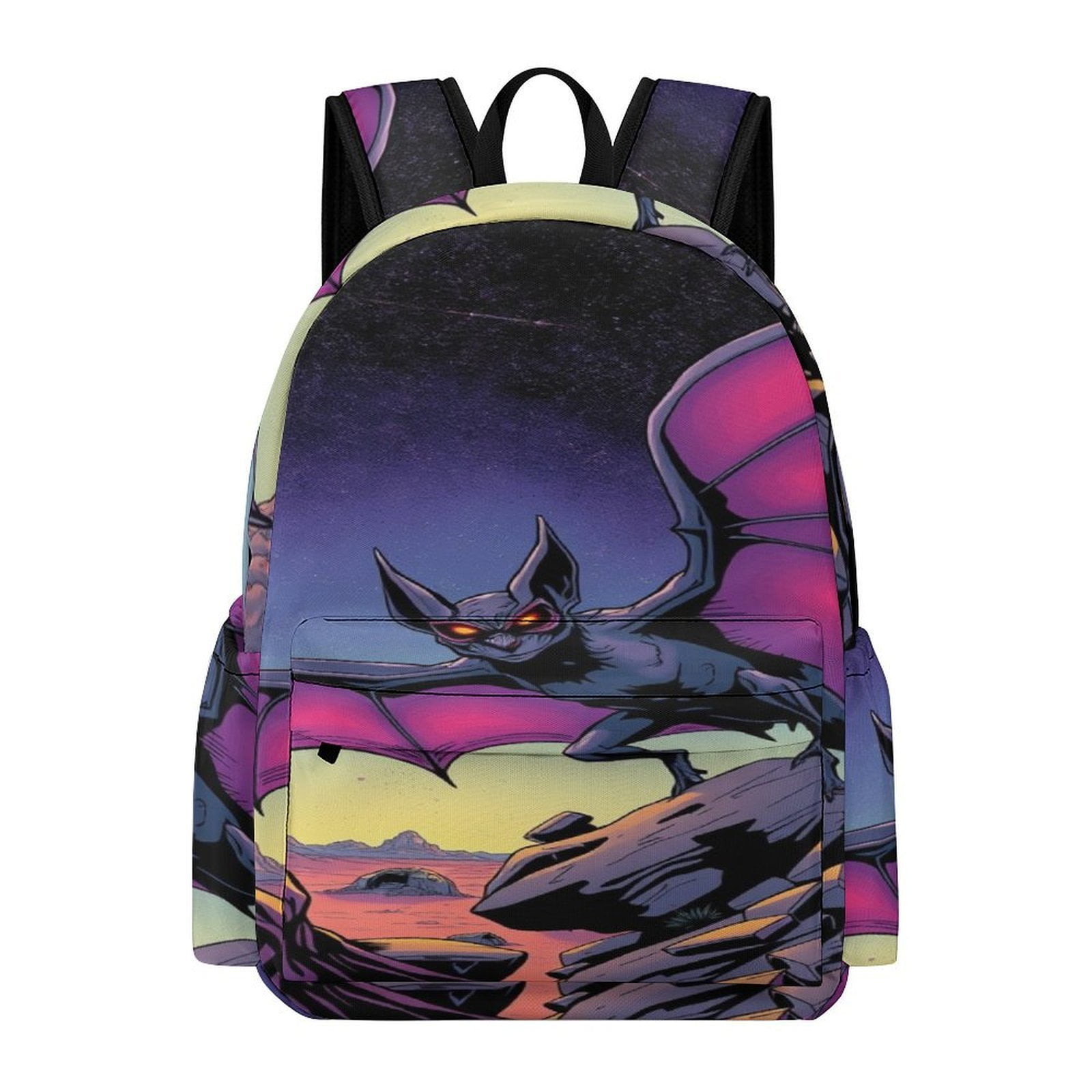 Bat Backpacks Teenager Bookbag Casual Students School Bag Laptop ...