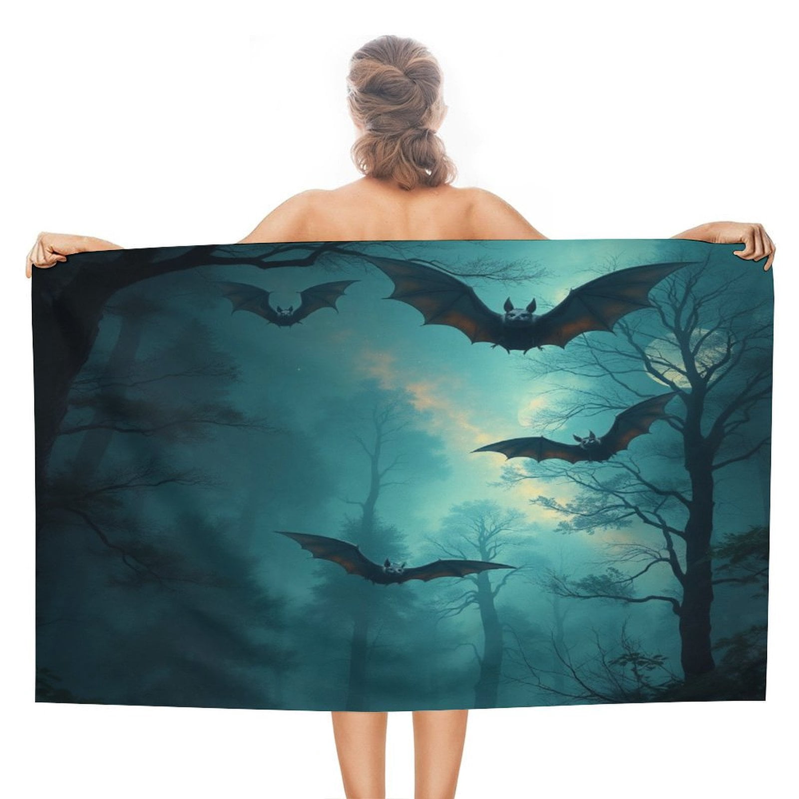Bat Beach Towels Quick Drying Towel Swim Towel Super Soft Absorbent ...