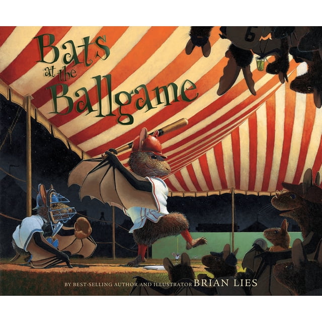 Bat Book: Bats at the Ballgame (Paperback) - Walmart.com