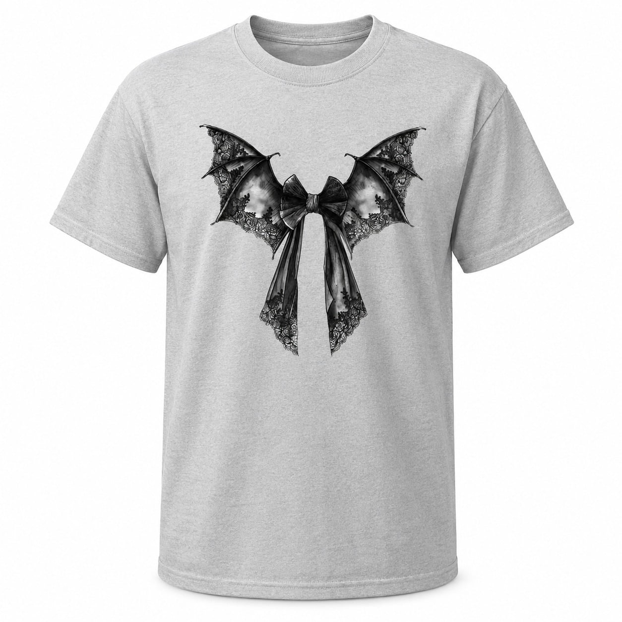 Bat Bow Halloween Graphic T-Shirt, Unisex Classic Fit Tee - Walmart.com