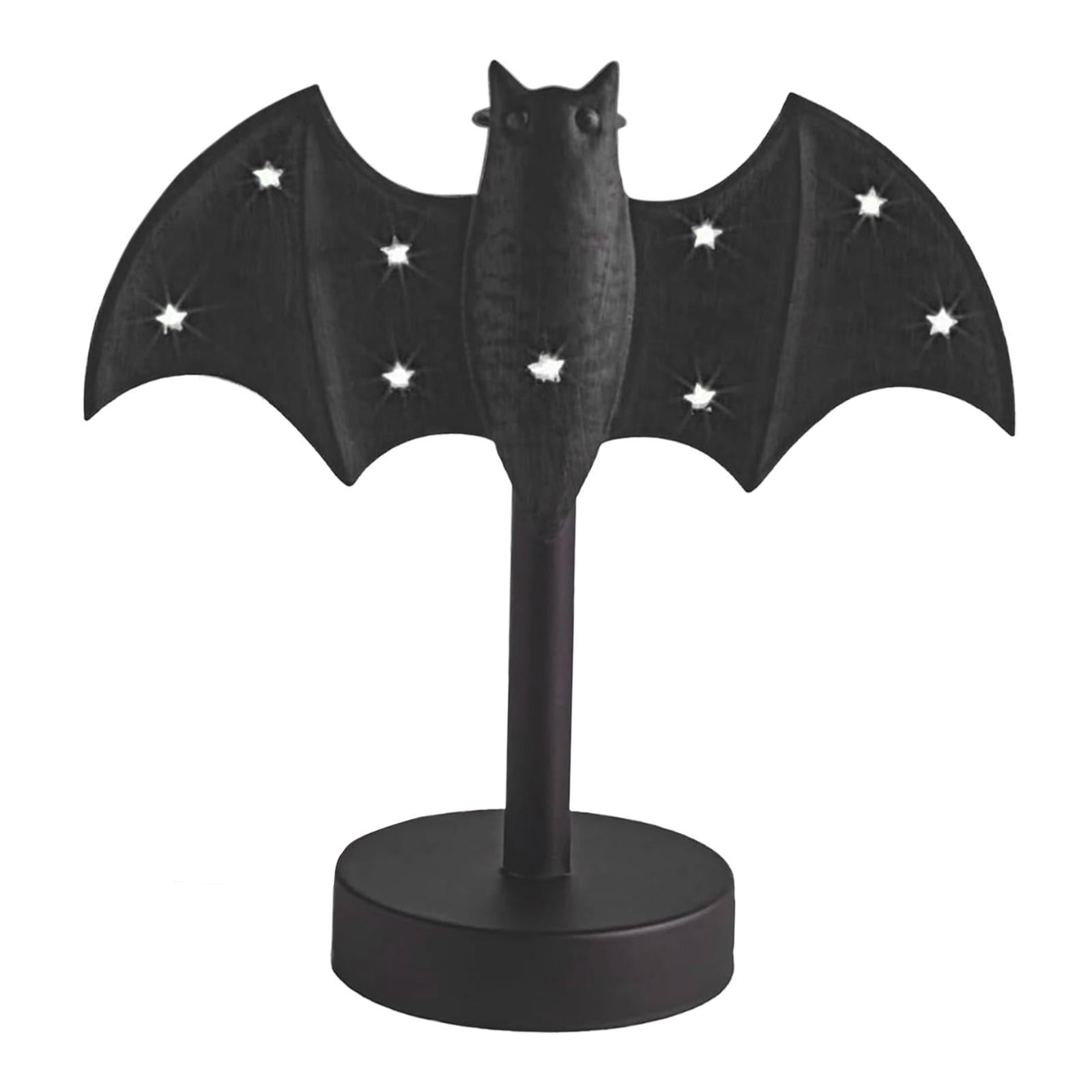 Bat Candle Holder Candlestick Spooky Resin Bat Design for Halloween ...