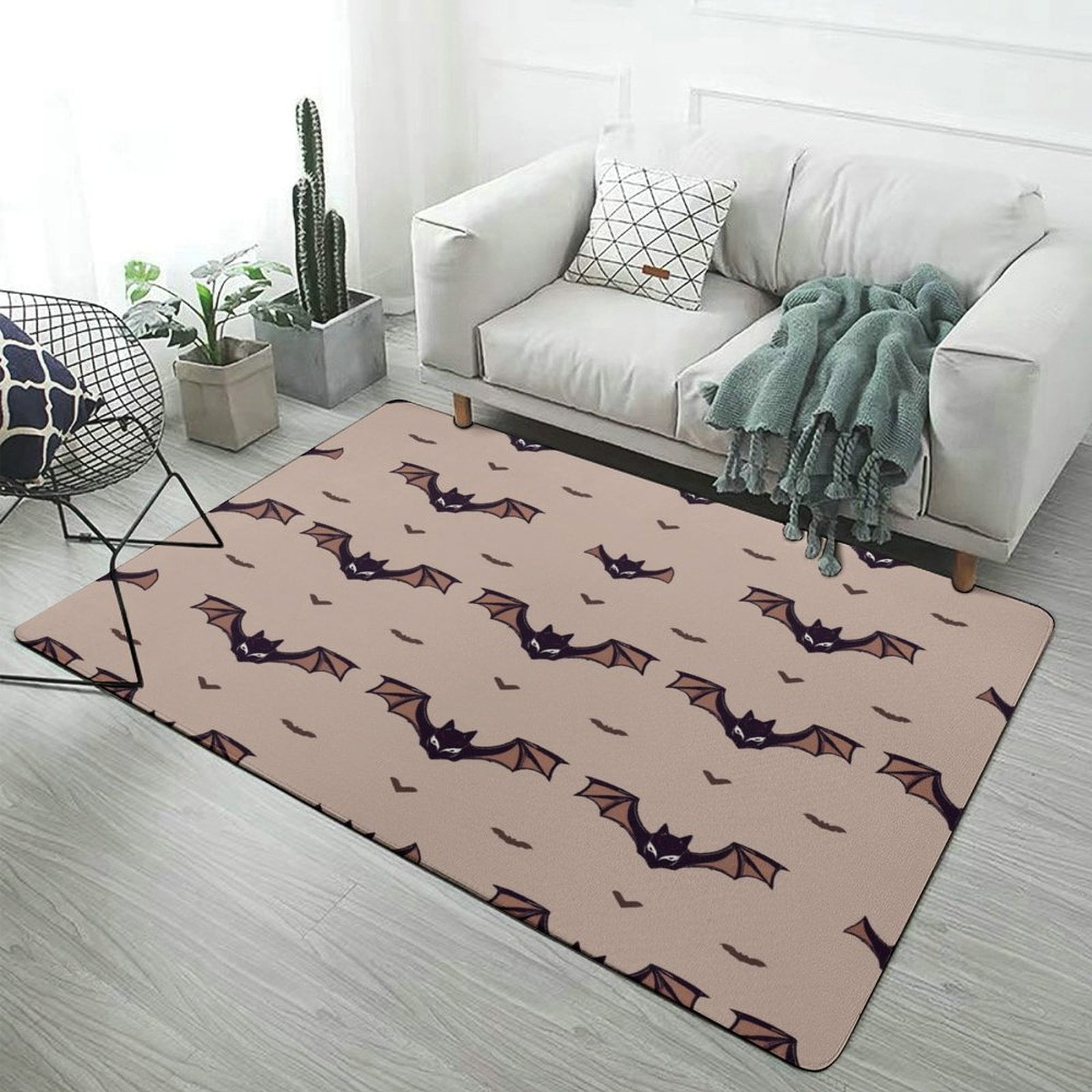 Bat Carpet for Living Room Luxury Home Rations Coffee Table Large Area ...