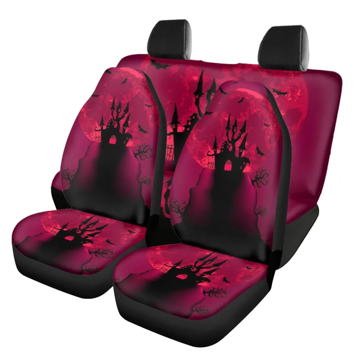 Bat Cartoon Universal Car Seat Covers for Women Anti-Slip Seat ...