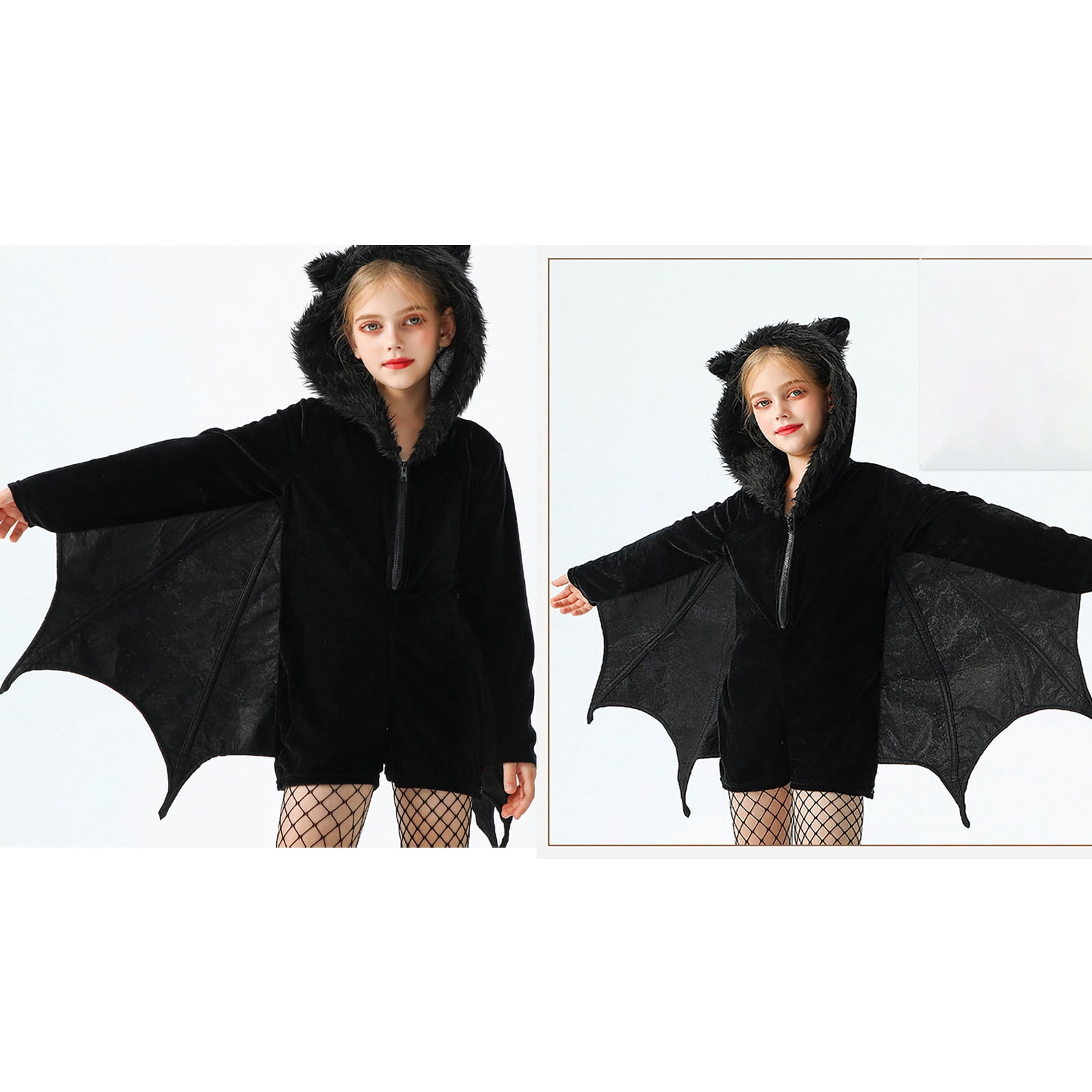 Bat Costume Kids Halloween Bat Costume Kids Black Vampire Bat Costume ...