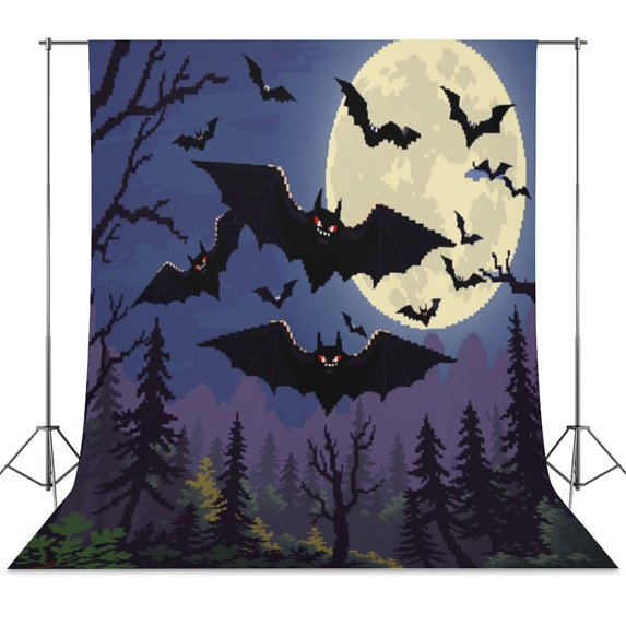 Bat Decorations BackdropPortrait Photography Background Photozone ...